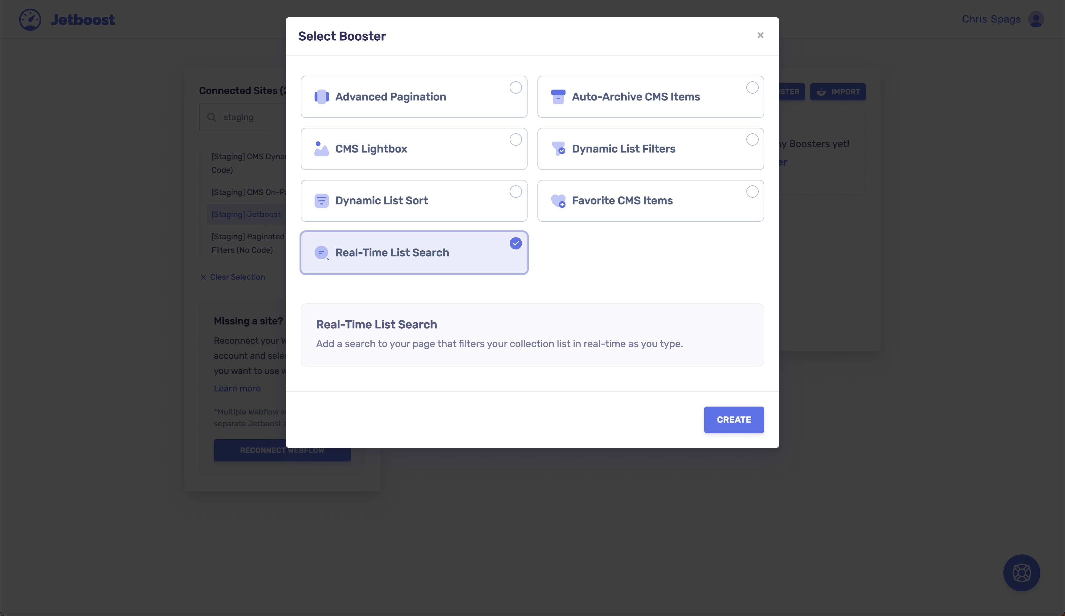 How to: Real-Time Webflow Collection Search | Jetboost